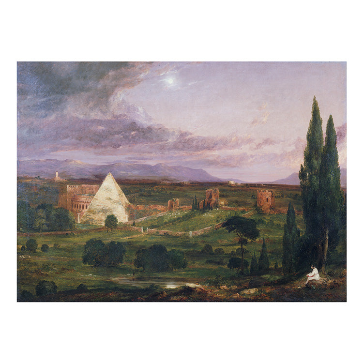 The Protestant Cemetery In Rome Notecard – OLANA MUSEUM STORE